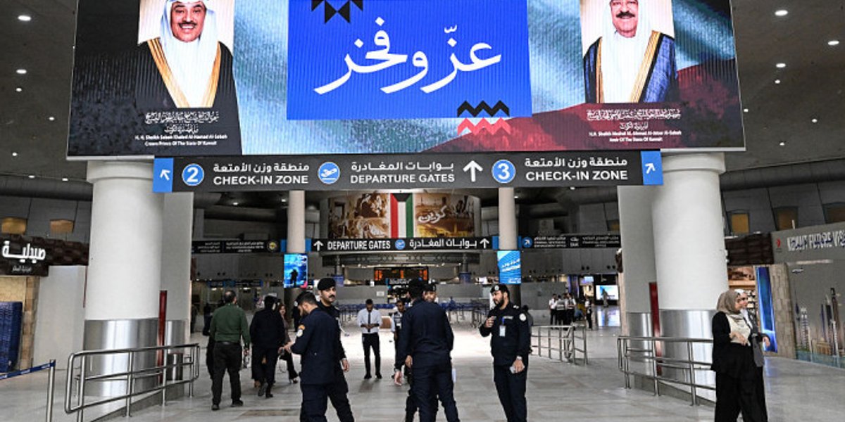 Kuwait International Airport damaged by Iranian drone strike after US ...